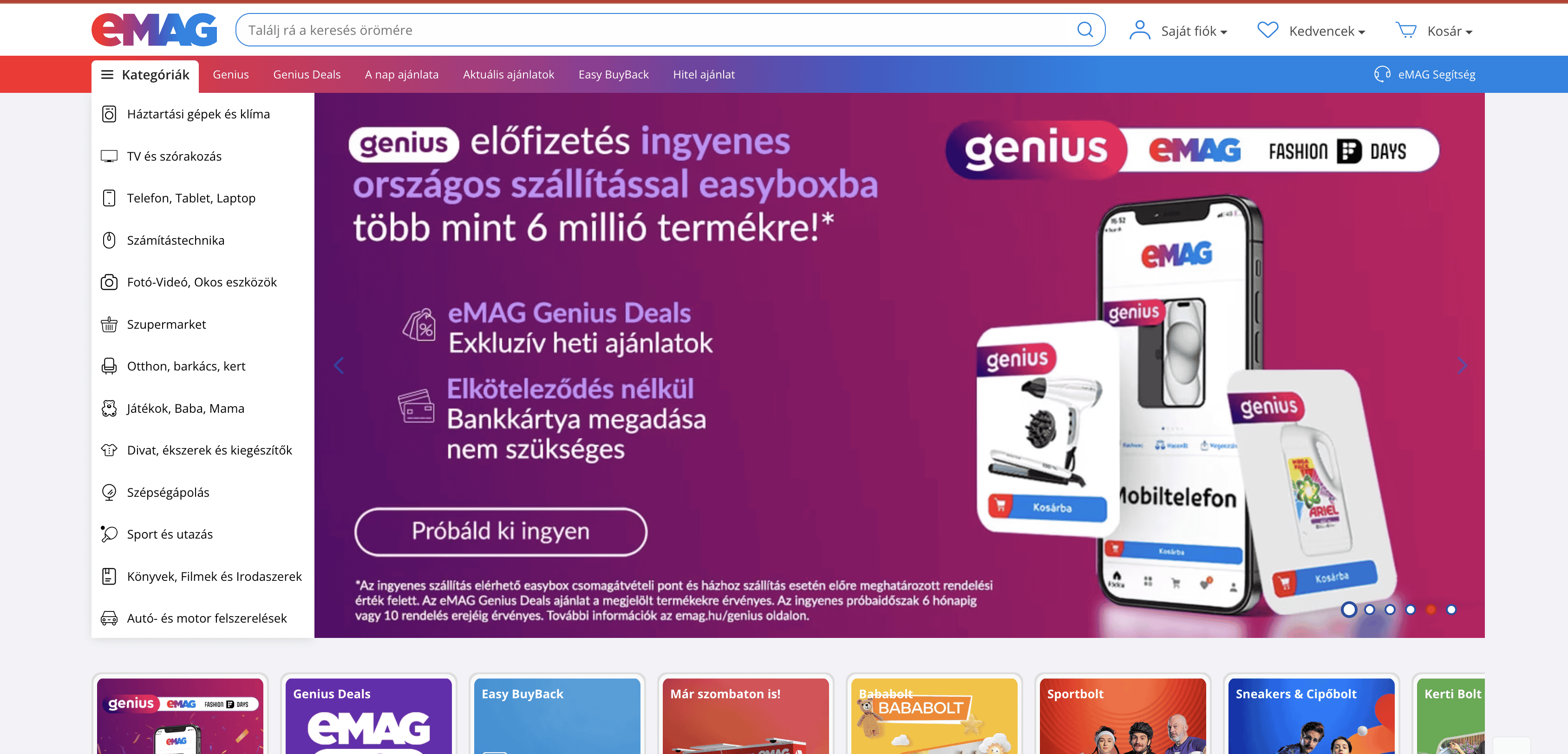 140 000 -en csatlakozták már az eMAG Genius fizetős hűségprogramjához ...